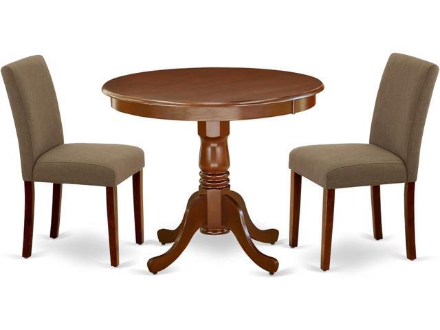 Click here for East West Furniture ANAB3-MAH-18 3 Piece Modern Di... prices