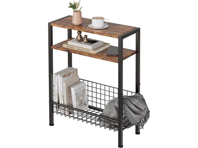 Click here for DIY Narrow Side Table  3 Tier End Table with Vario... prices