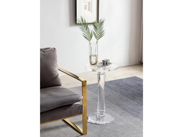 Click here for Clear Acrylic End Table Drink Table for Office  Li... prices