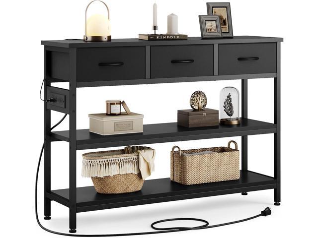 Click here for Lulive Entryway Table with Power Outlets  Console... prices