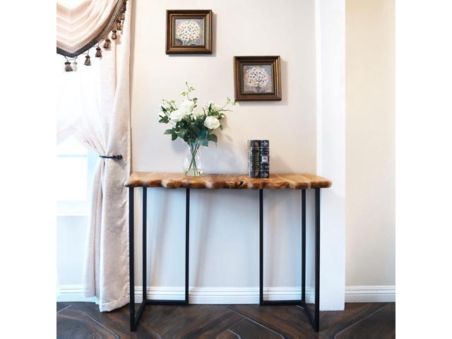 Click here for WELLAND Cedar Wood Live Edge Console Table 13 D x... prices