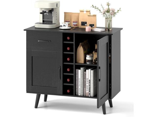 Click here for Buffet Cabinet with Storage  Liquor Cabinet w/ 6-B... prices