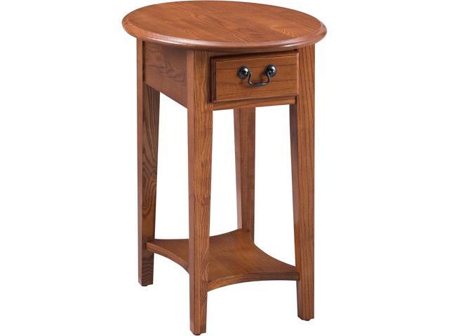Click here for Haven Ridge Solid Wood Oval Side Table with Drawer... prices