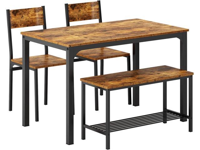 Click here for SogesHome 4-Piece Dining Table Set for 4 - Space-S... prices