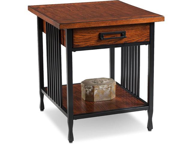 Click here for Ironcraft Rustic Solid Wood Side Table with Drawer... prices
