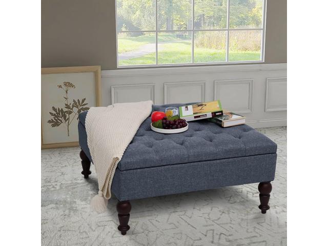 Click here for ABBLE Indoor 34 Wide Tufted Square Storage Ottoman... prices