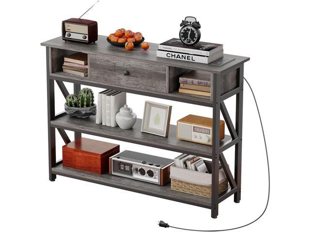 Click here for Mexin 39 Inch Console Table with 2 Outlet and 2 US... prices