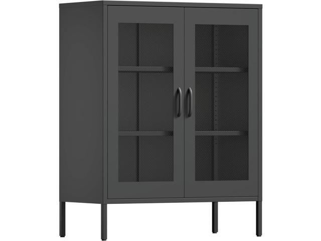 Click here for Metal Coffee Bar  Sideboard Buffet Cabinet  40 H K... prices