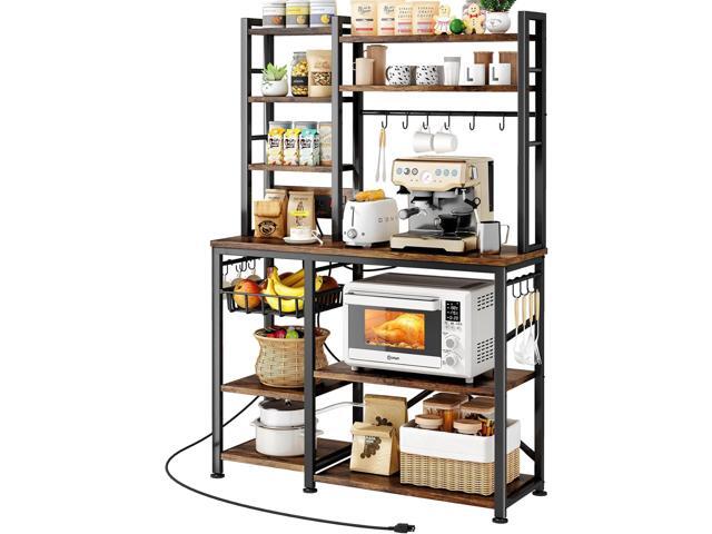 Click here for Baker Rack with Power Outlet - Microwave Stand wit... prices