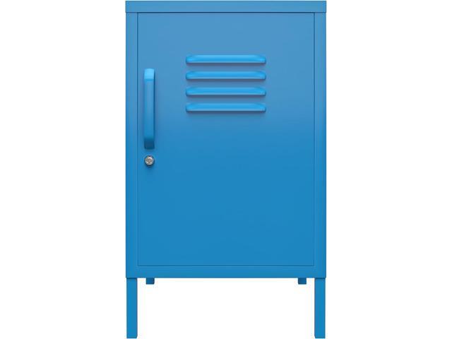 Click here for Novogratz Cache Metal Locker  Blue End Table prices