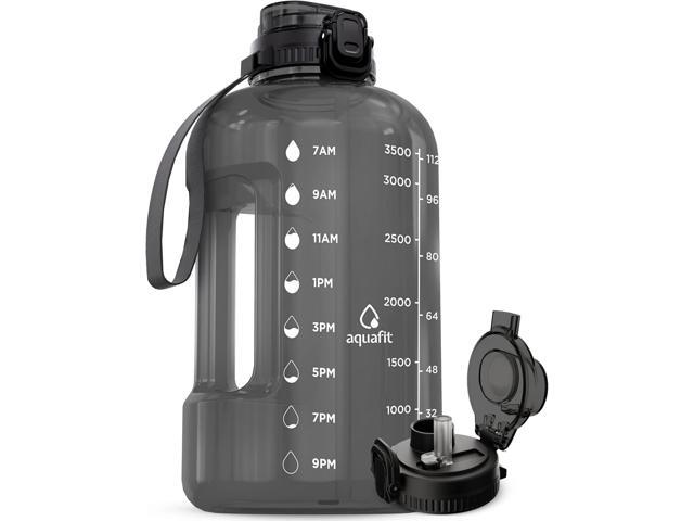 Click here for AQUAFIT 1 Gallon Water Jug with Time Marker - BPA... prices