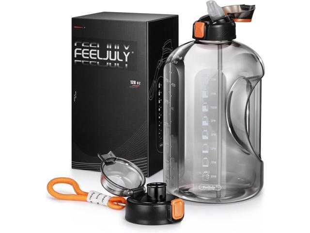 Click here for 1 Gallon Water Bottle with Straw  128 oz Large Wat... prices