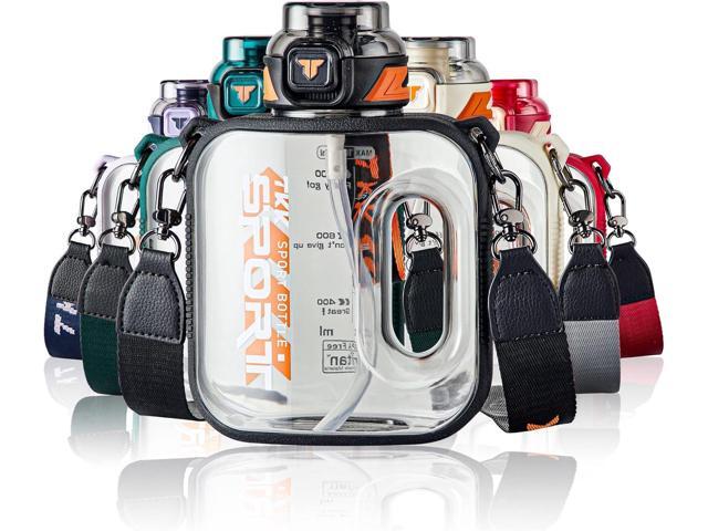 Click here for TKK 32oz Sport Water Bottle with Straw Water Jug w... prices