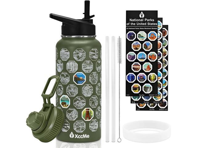 Click here for National Parks Water Bottle with Stickers 32 oz St... prices