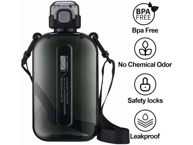 Click here for 24 oz Flat Square Bottle Travel Flask Portable BPA... prices
