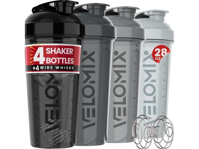 Click here for -4 PACK- 28 oz Protein Shaker Bottle for Protein M... prices
