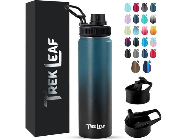 Click here for Travel Water Bottle with 3 Lids (Spout  Straw  Fli... prices