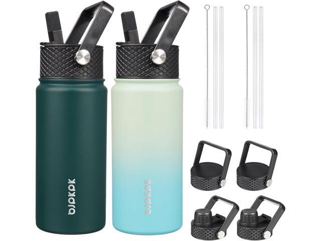 Click here for BJPKPK 2 Pack Insulated Water Bottles with Straw L... prices