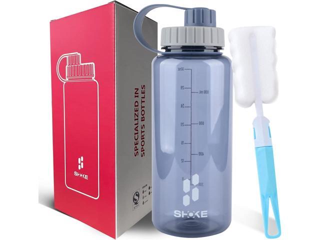 Click here for SHOKE 1 Liter Water Bottle  32oz BPA Free Non-Toxi... prices