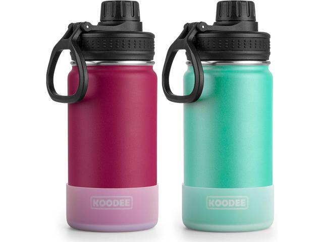 Click here for koodee Water Bottle for School 2 Pack 12 oz Stainl... prices