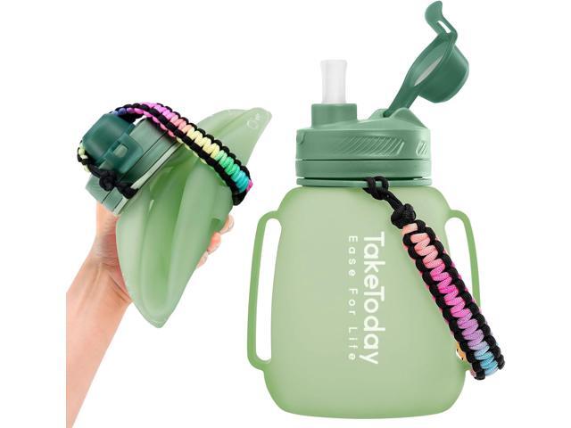 Click here for 40 OZ Motivational Water Bottle with Straw and Par... prices