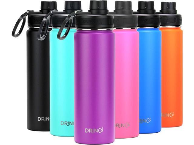 Click here for DRINCO Stainless Steel Water Bottle Spout Lid Vacu... prices