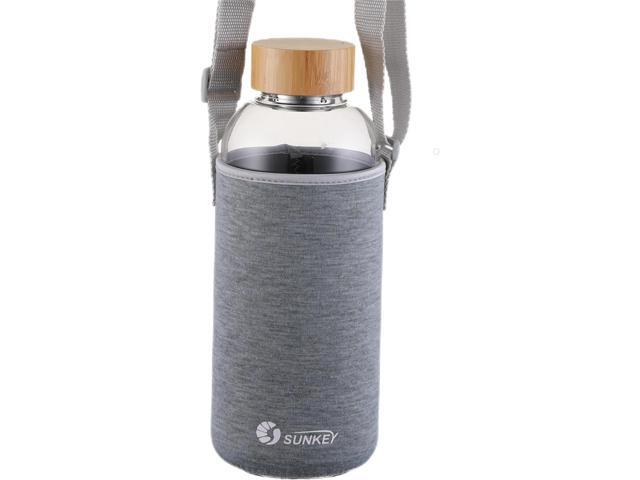Click here for sunkey Sports Borosilicate Glass Water Bottle Wide... prices