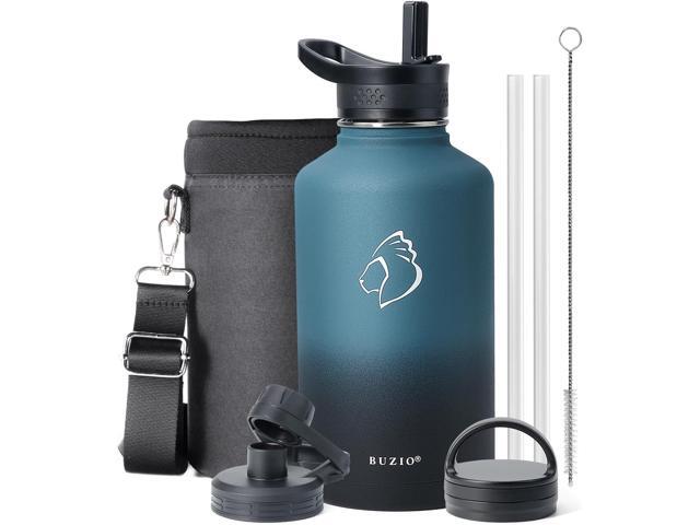 Click here for BUZIO 64 oz Water Bottle Insulated with Straw & 3... prices