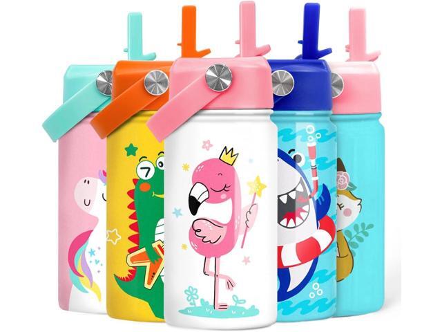 Click here for SANDJEST Flamingo Water Bottle - Kids Water Bottle... prices