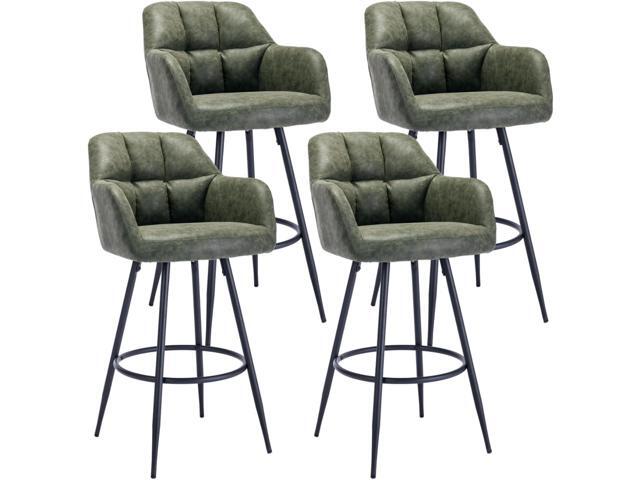 Click here for CIMOTA Modern Bar Stools Set of 4 Upholstered Bar... prices