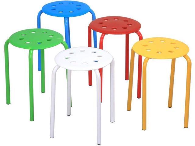 Click here for Topeakmart 10pcs Round Plastic Stack Stools Bar St... prices