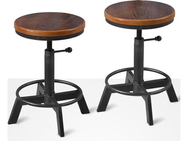 Click here for Set of 2-Industrial Bar Stool-Rustic Counter Heigh... prices
