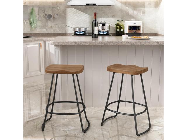 Click here for Awonde 24 Swivel Bar Stools Set of 2 Industrial Ba... prices