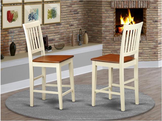 Click here for East West Furniture VNS-WHI-W Vernon Counter Heigh... prices