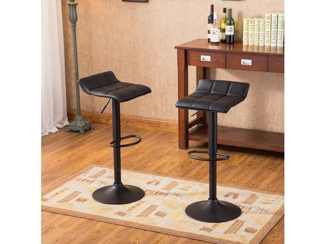 Click here for Roundhill Furniture Belham Swivel Black Bonded Lea... prices