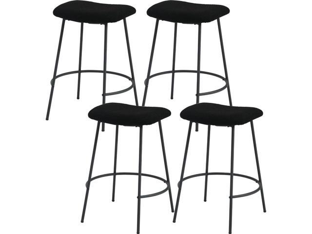 Click here for chairus Saddle Counter Height Bar Stools Comfy She... prices