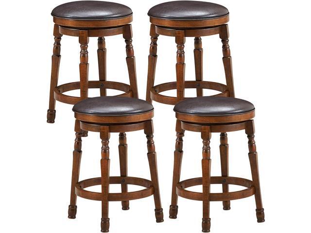 Click here for COSTWAY Backless Bar Stools Set of 4  24-Inch Coun... prices