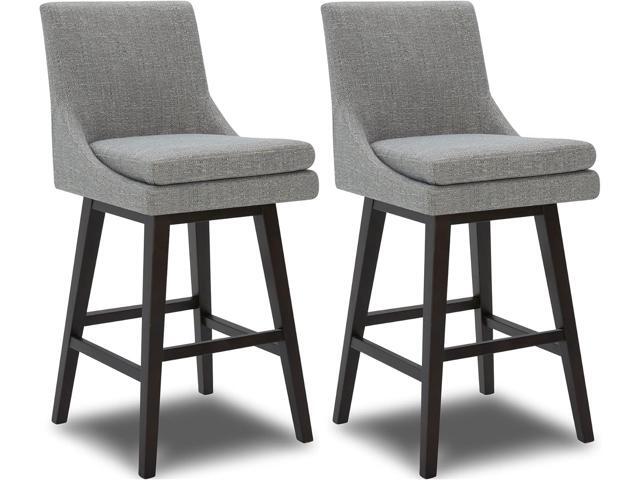 Click here for CHITA Bar Height Swivel Barstool with Back Set of... prices