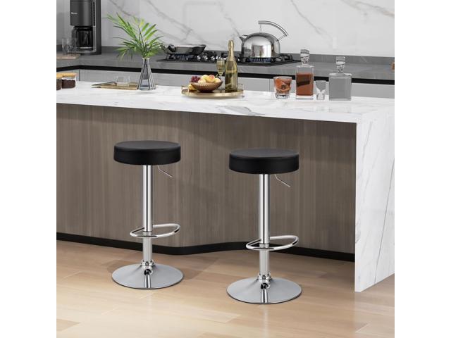 Click here for HAPPYGRILL Barstool Set of 2  Backless Round Swive... prices