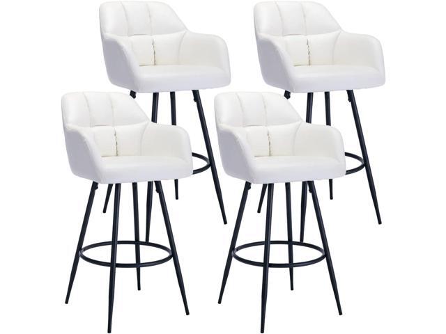 Click here for CIMOTA Modern Bar Stools Set of 4 Upholstered Bar... prices