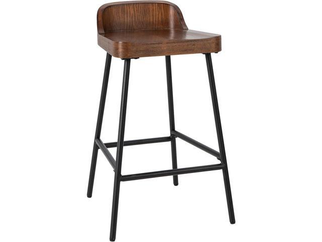Click here for COSTWAY Bar Stool  24.5-Inch Height Industrial Pub... prices