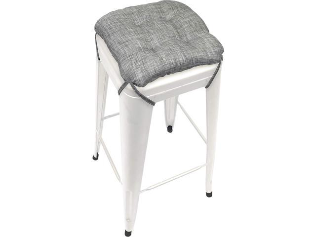 Click here for Barnett Home Decor Hayden Grey Square Bar Stool Cu... prices