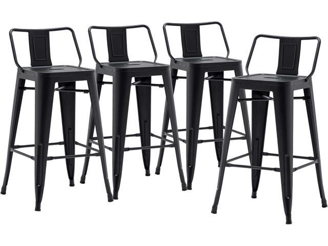 Click here for Yongqiang 24 inch Metal Bar Stools Set of 4 Indoor... prices