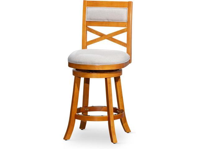 Click here for DTY Indoor Living Meeker X Back Fabric Swivel Stoo... prices