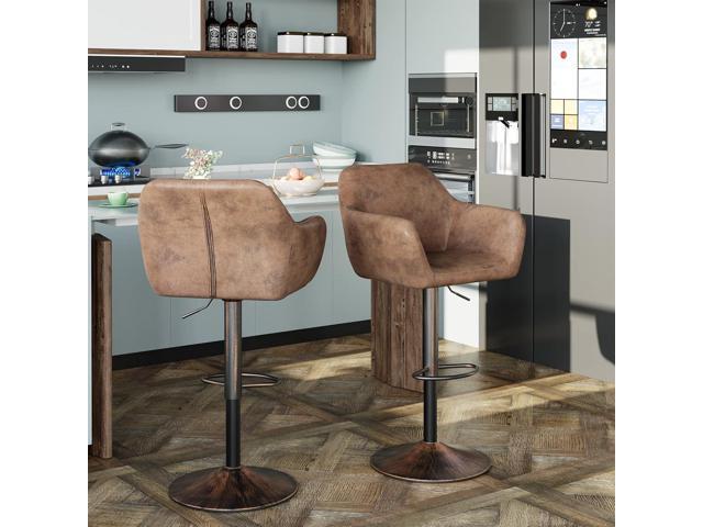 Click here for Keyluv Bar Stools Set of 2 for Kitchen Counter Adj... prices