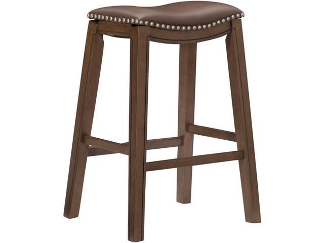 Click here for Homelegance Ordway Saddle Seat Bar Height Stool  3... prices
