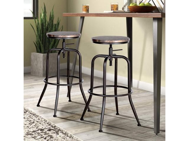 Click here for FurnitureR Vintage Industrial Swivel Counter Bar S... prices