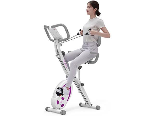 Click here for leikefitness Folding Stationary Bike Recumbent Exe... prices