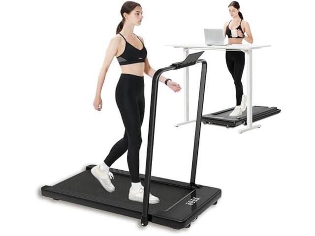 Click here for 2 in 1 Folding Treadmill  Smart Walking Running Ma... prices