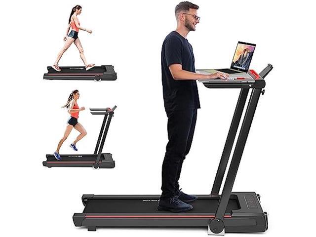 Click here for Goplus 3-in-1 Treadmill with Large Desk  2.5HP Fol... prices